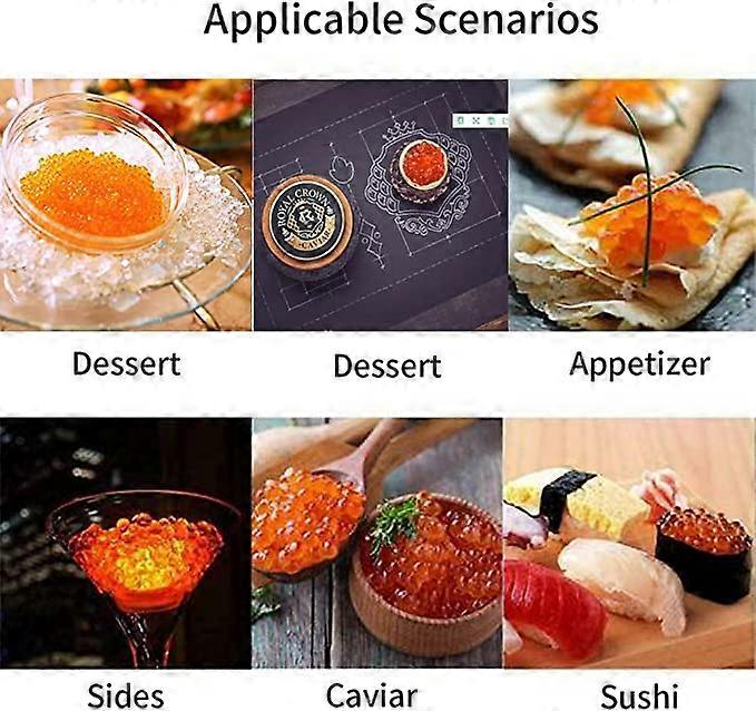 Caviar Bead Shaping Tool, Caviar Maker, Catering Set with Spoon and ...