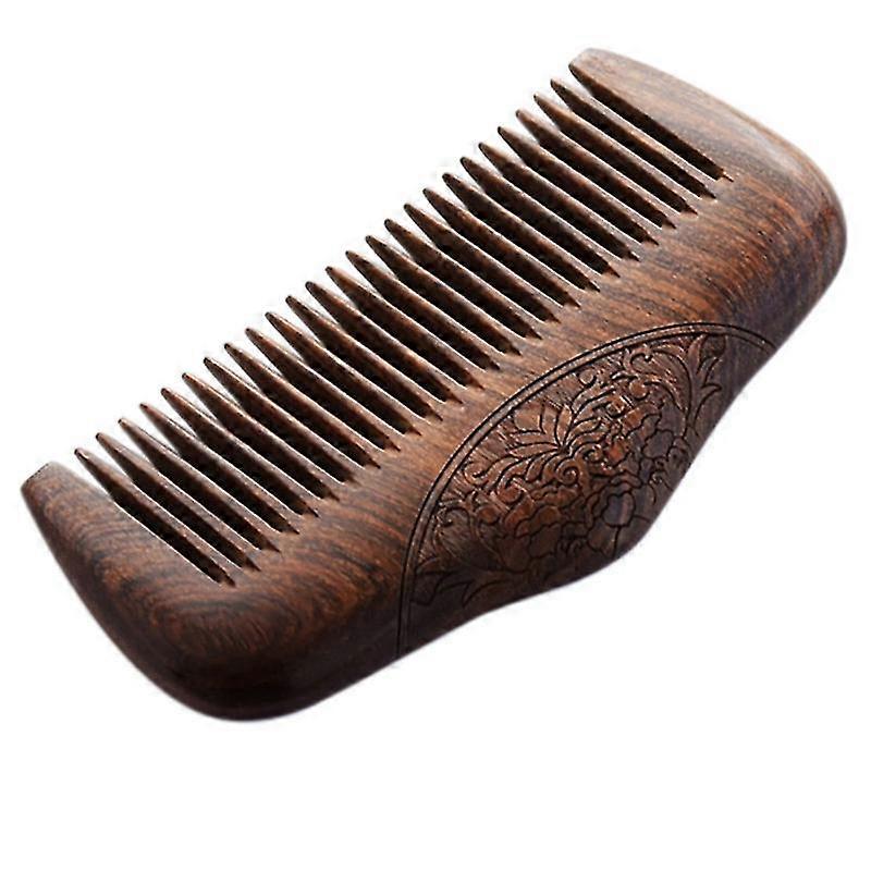 Pocket Comb Sandalwood Green Natural Super Narrow Dent Wood Combs ...
