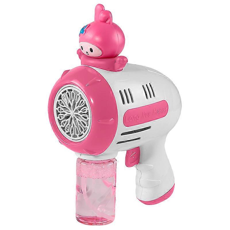 New Stitch Hello Kitty Electric Bubble Gun Kids Toy Bubbles Machine ...