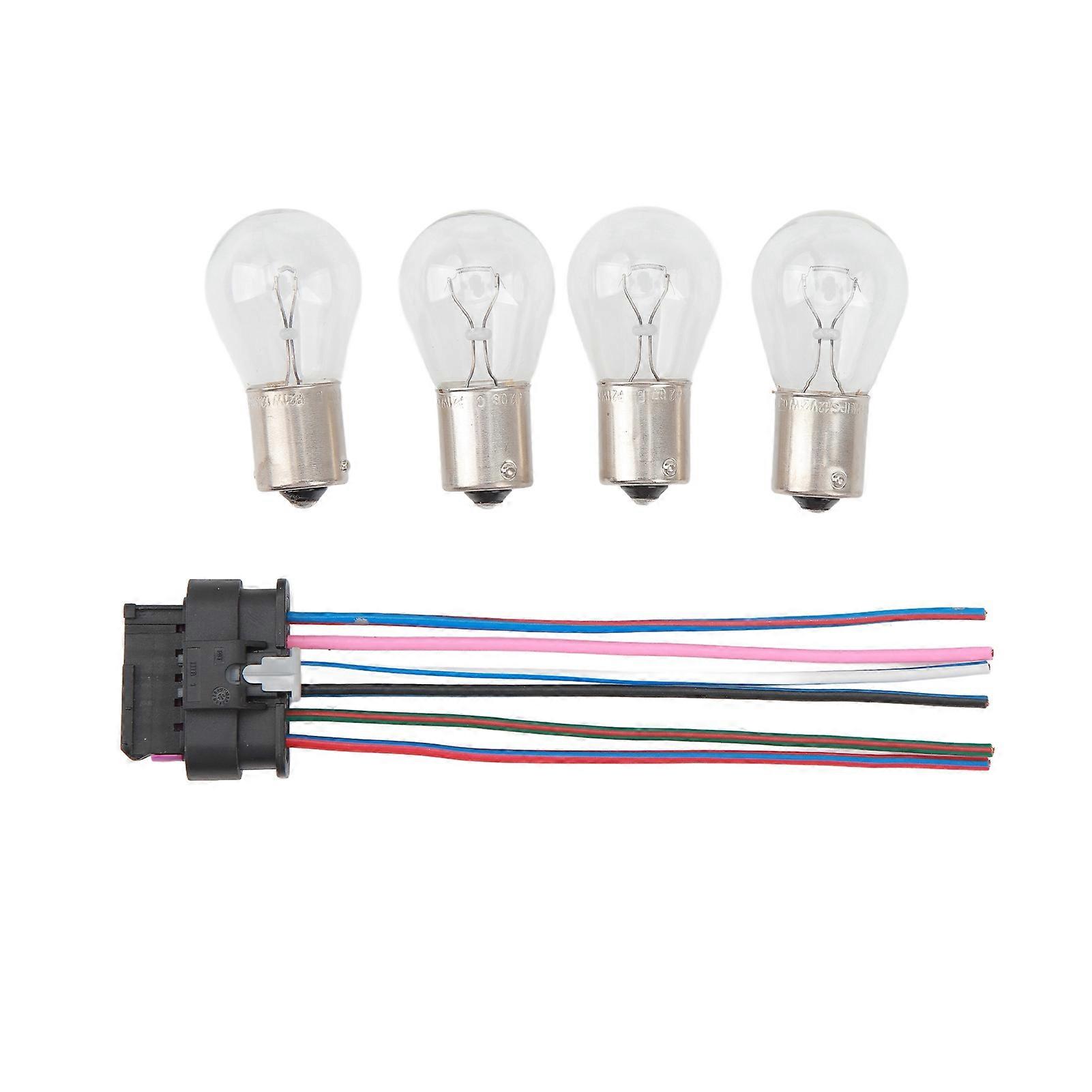 Tail Light Socket Wire Plug Set Precise Fit 63217361305 for Cooper F55 ...