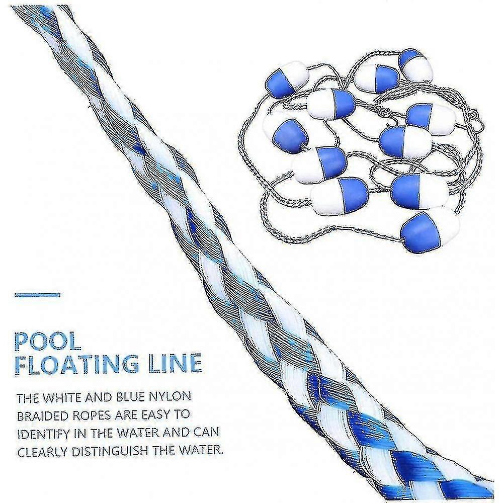 Safety Line Pool Rope Swimming Lane Float Floating Divider | Fruugo UK