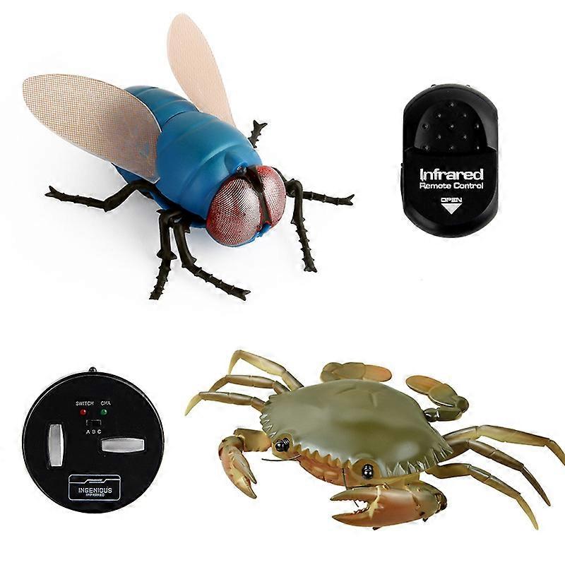 Infrared Remote Control Spider Insects Flies Bees Ladybugs Crabs ...