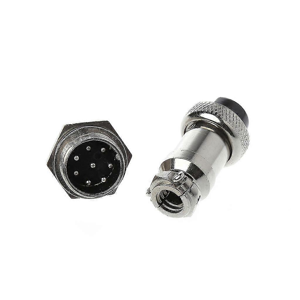 Aviation Plug Male & Female Wire Panel Metal Connector 16mm 2/3/4/5/6/8 ...