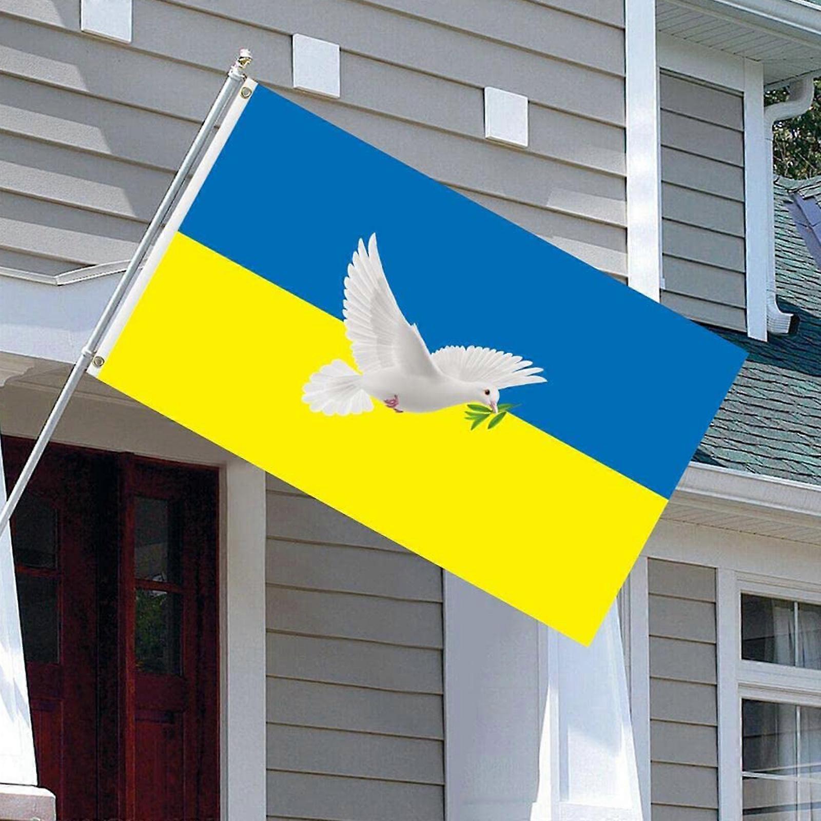 Peace Flag 150 x 90 cm Windward Banner Dove Peace Sign Symbol Flag ...