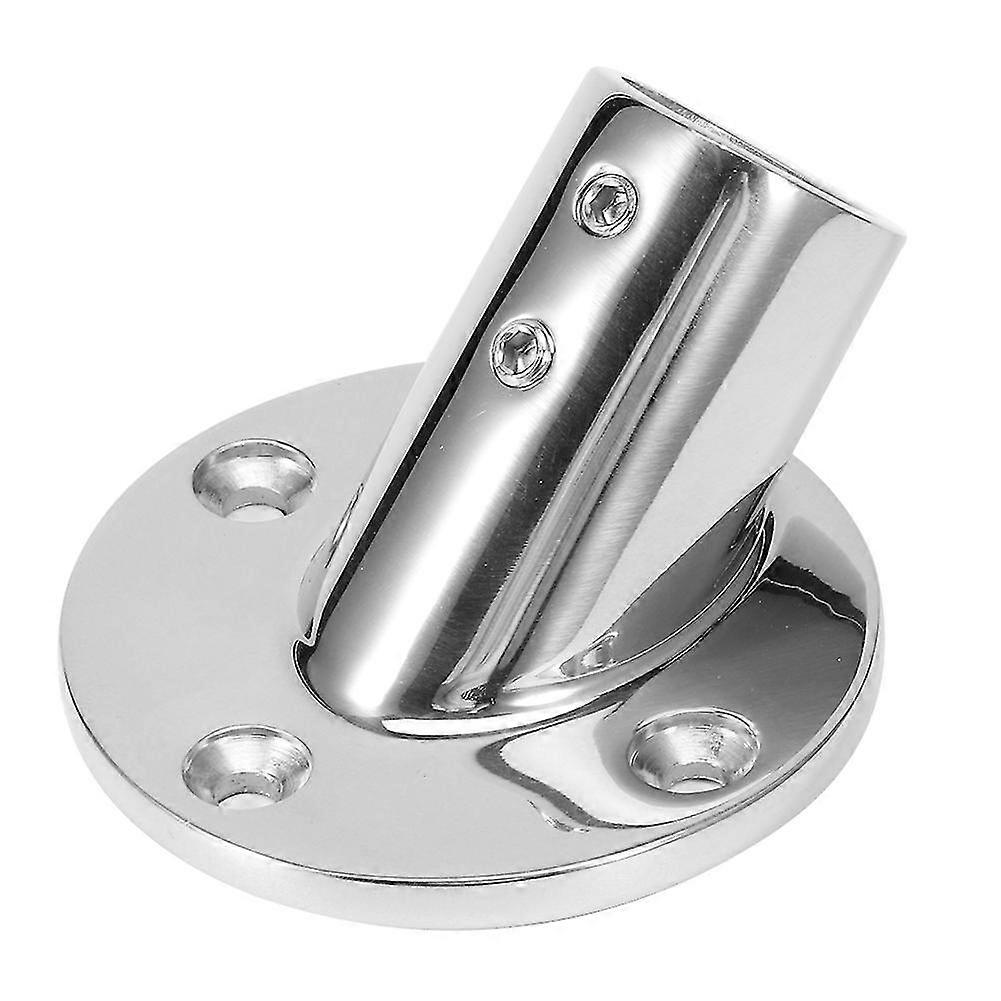 45 Degree Round Tube Base Hand Rail Railing Fitting 316 Stainless Steel ...