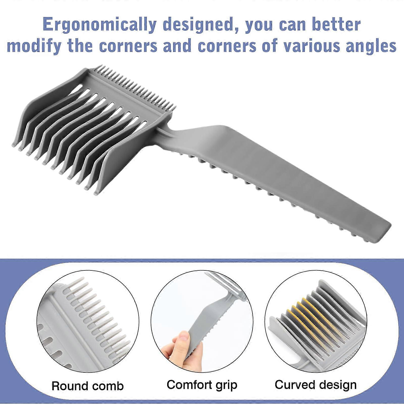 Fade Combs Hairdressing Combs & Cutout, Shaving Stencil, Cool DIY Hair ...
