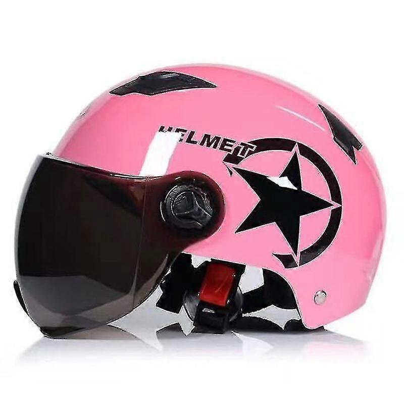 Electric Motor Car Helmet Scooter Bike Open Face Half Baseball Cap Anti ...