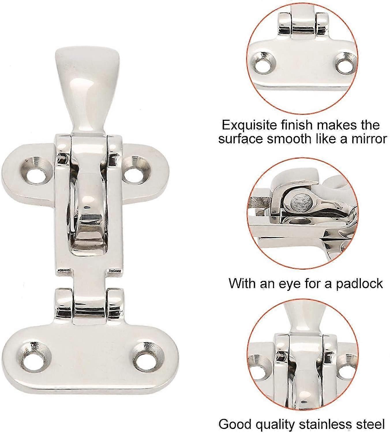 Anti Rattle Boat Latch, Marine Boat Hatch Latch Marine Boat Hasp Latch ...