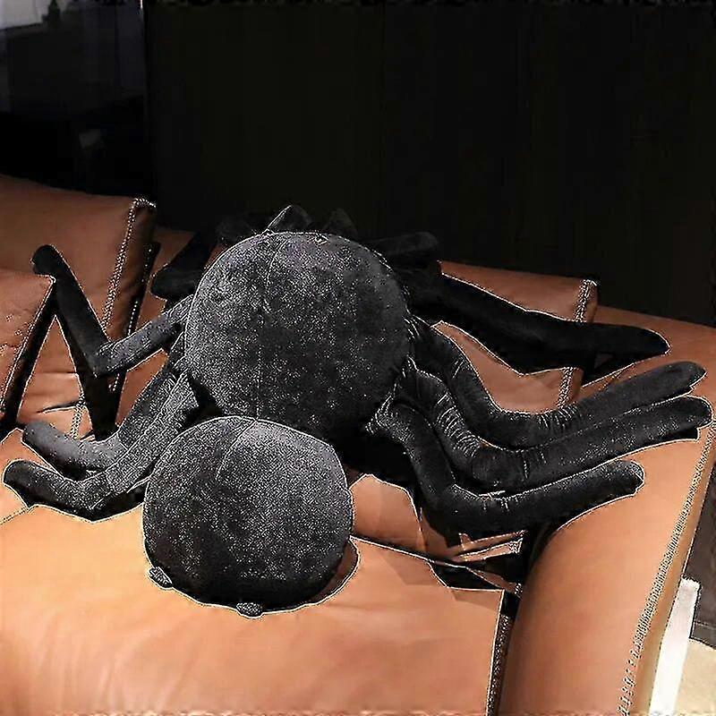 Realistic Big Size Spider Plush Toy Soft Plushie Stuffed Animal Scary ...