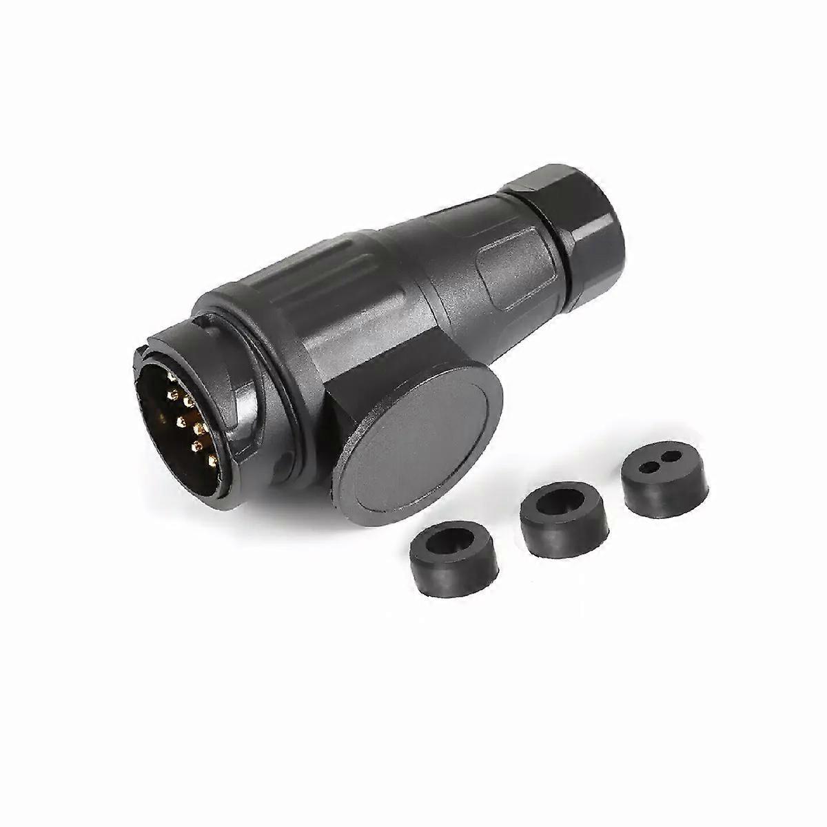1pcs 12V 13 Pin Car 13 Pin Trailer Plug Waterproof Trailer 13 Pole ...