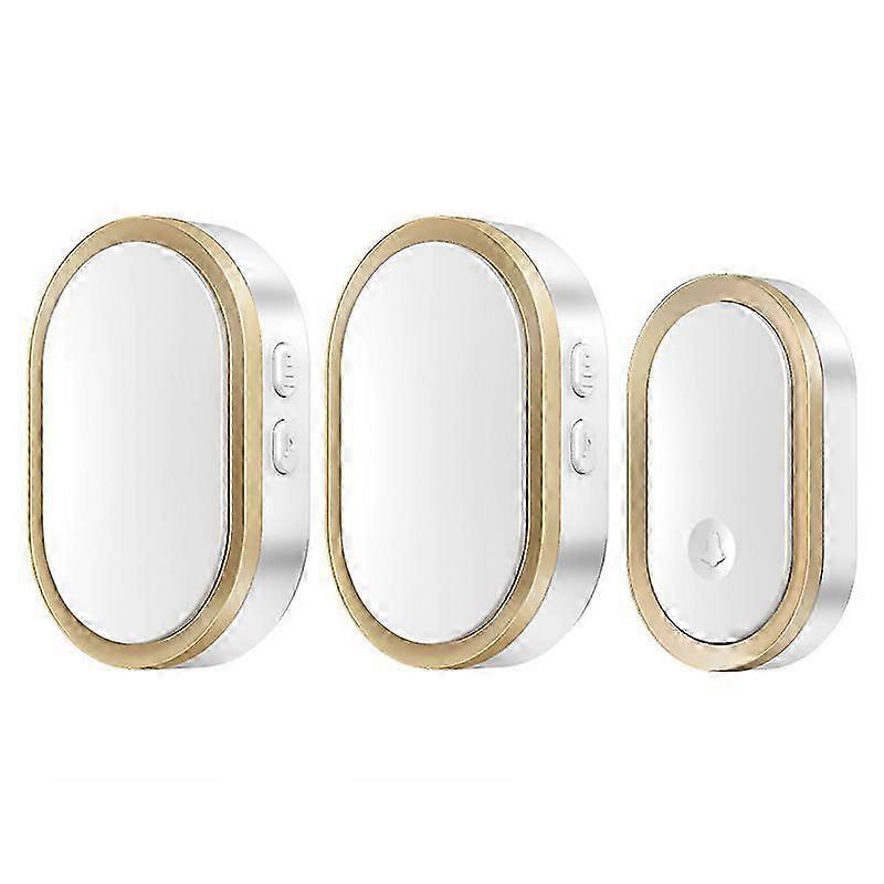 Wireless Doorbell for Home, One-to-Two, Waterproof, Long-Distance ...