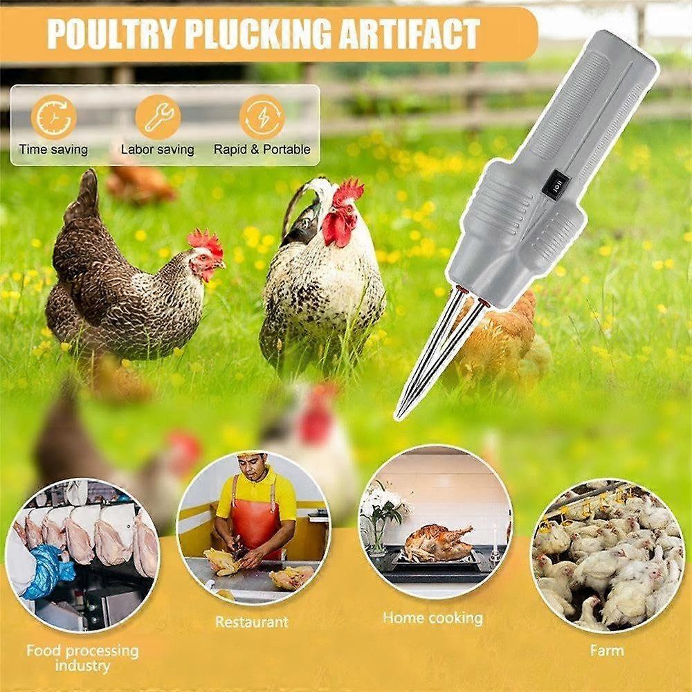 Cooking tweezers Handheld Electric chicken plucker Poultry plucking ...