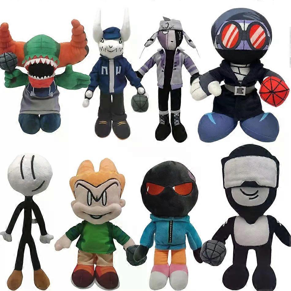 AGame Friday Night Funkin Plush Toys Cute Anime Spooky Month Skid Pump ...