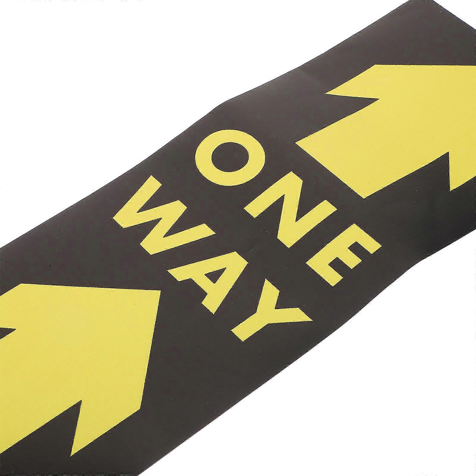 Directional Arrow Sticker Safety Distance Sticker for One Way Floor ...