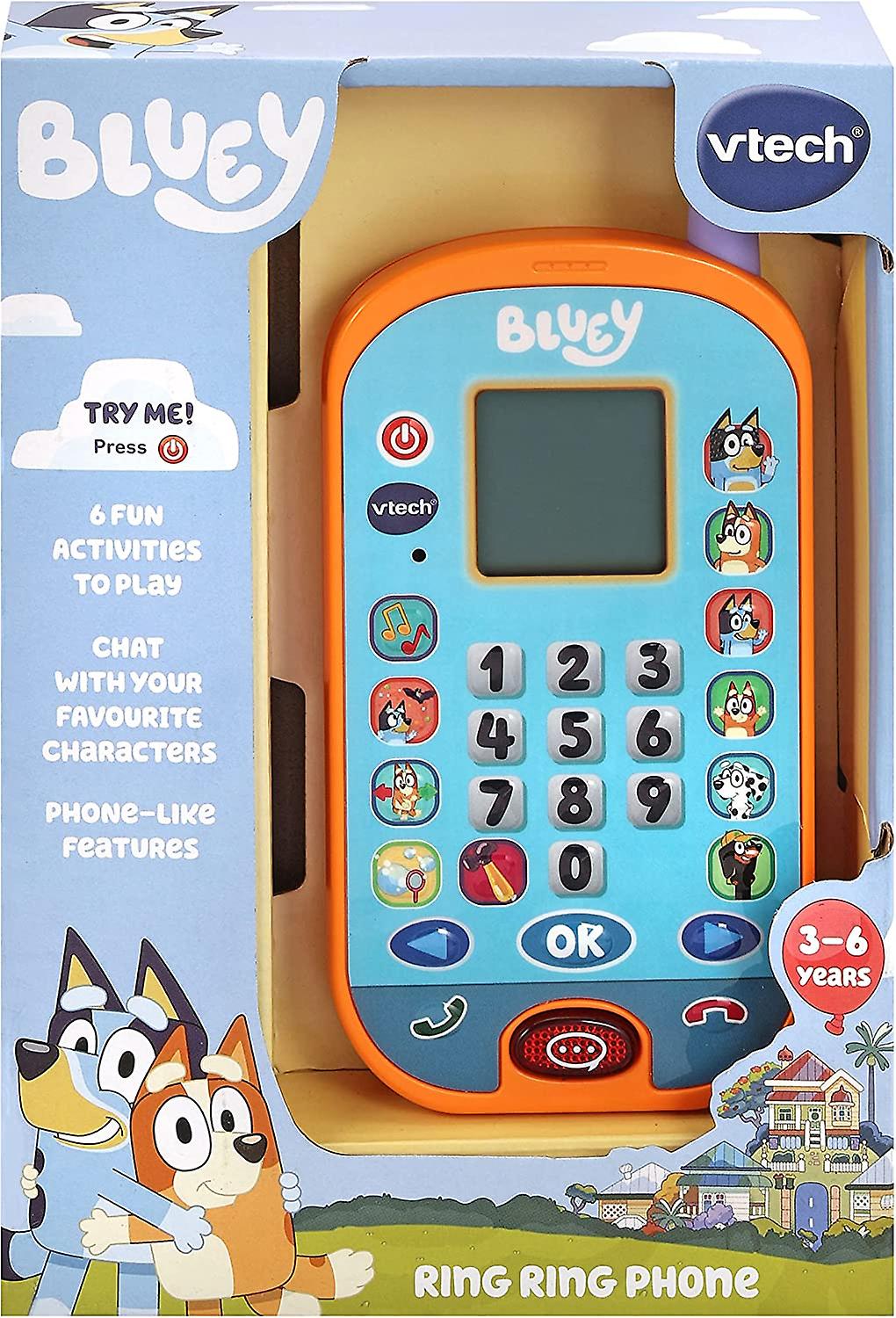 Vtech Bluey Ring Ring Phone | Fruugo UK