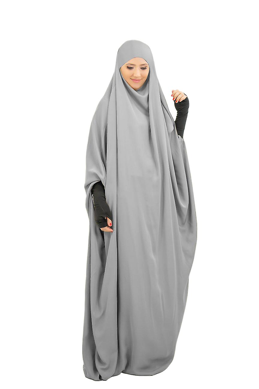 Ramadan Muslim Long Dress Women Abaya Djellaba Femme Jilbeb Niqab ...