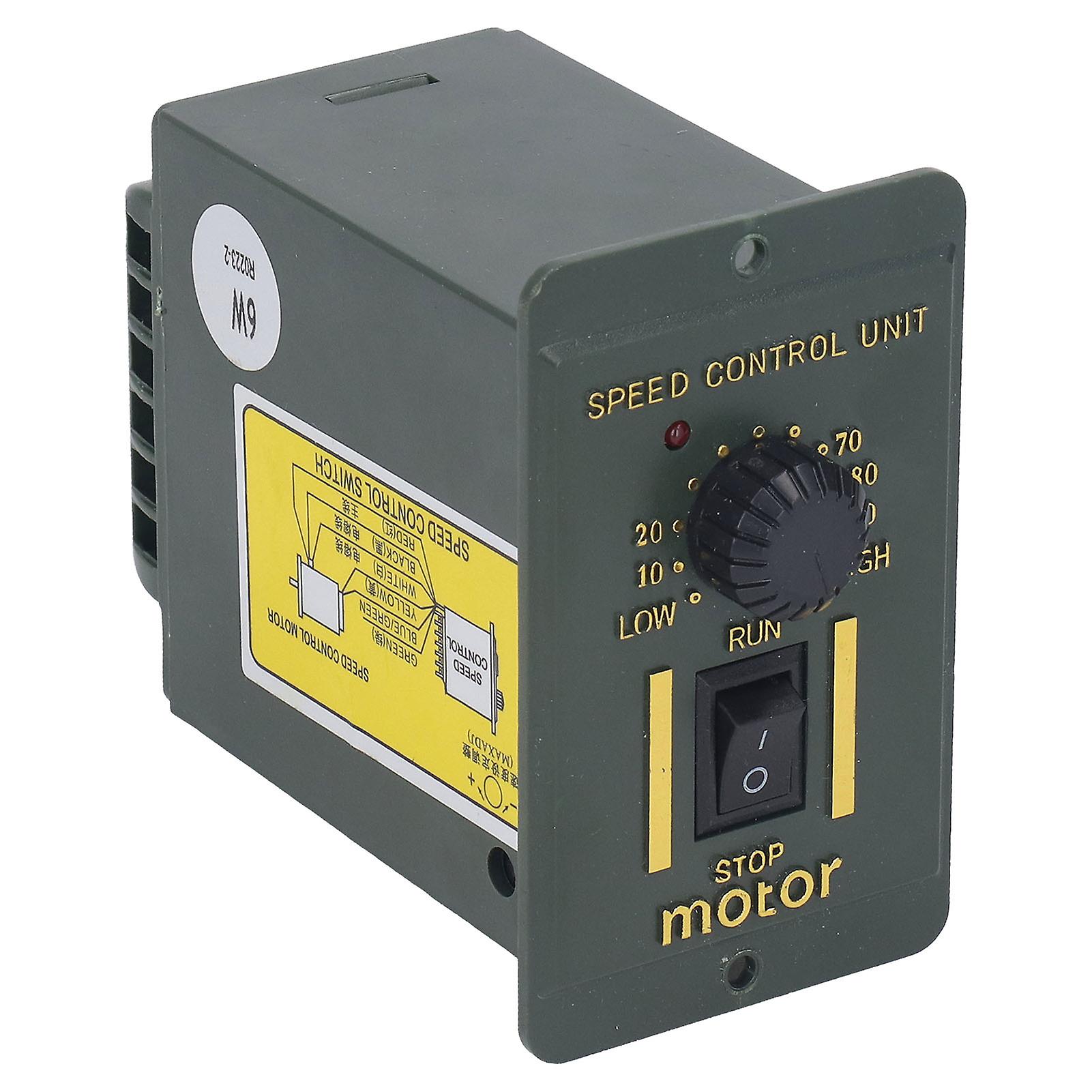 Speed Reversible Gear Motor Deceleration Adjustable Electric Single ...