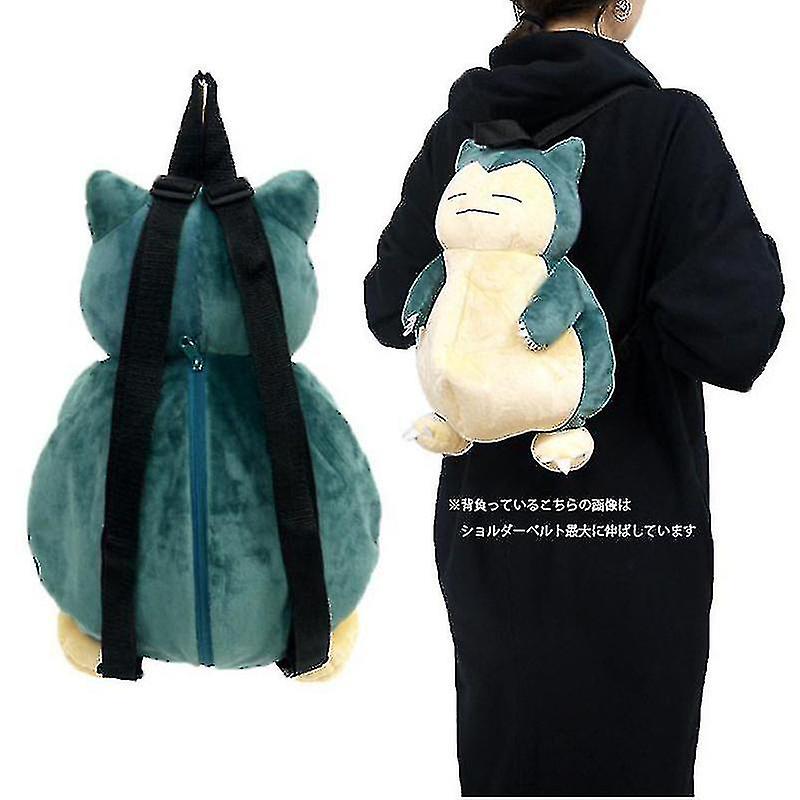New Pokemon Backpack Plush Suffed Toy Kawaii Pikachu Mimikyu Eevee Mew ...