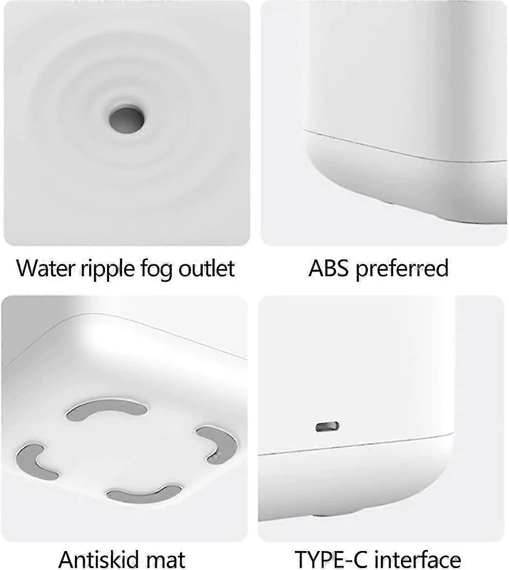 Anti Gravity Humidifier Ultrasonic Water Drop Aroma Diffuser With Led ...