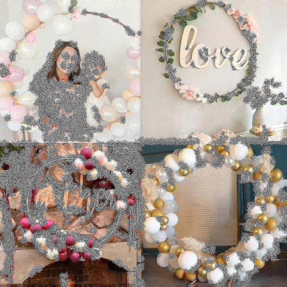 60/80/100/150CM Balloon Ring Round Big Balloon Arch Circle Ring Stand ...
