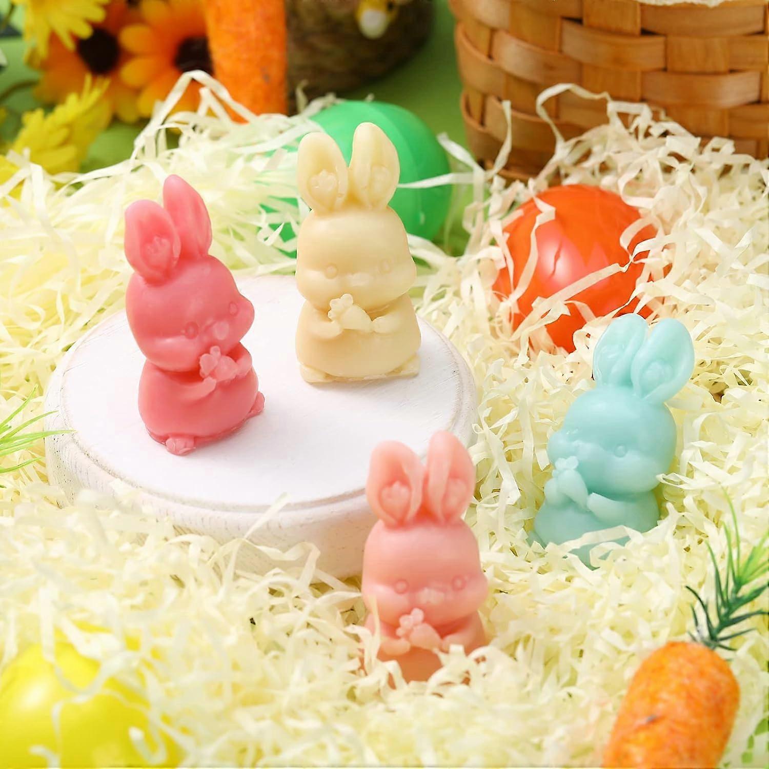 8 Pcs Easter Bunny Soap Shaped Soap Gift Set Natural Bunny Rabbit Soaps Easter | Fruugo UK