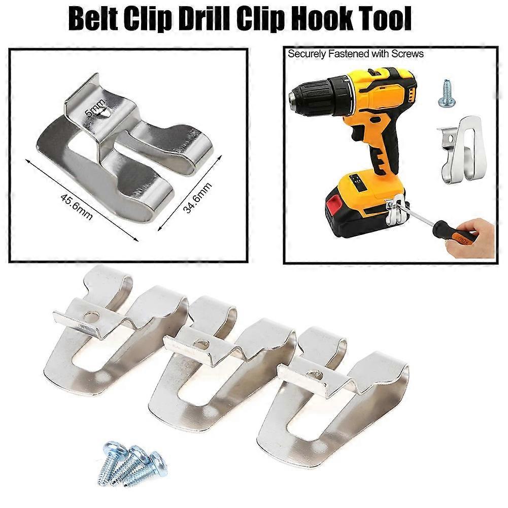 Belt Clip Hook Drill Belt Clip Hook For Makita 18V Max Tools With 8mm ...