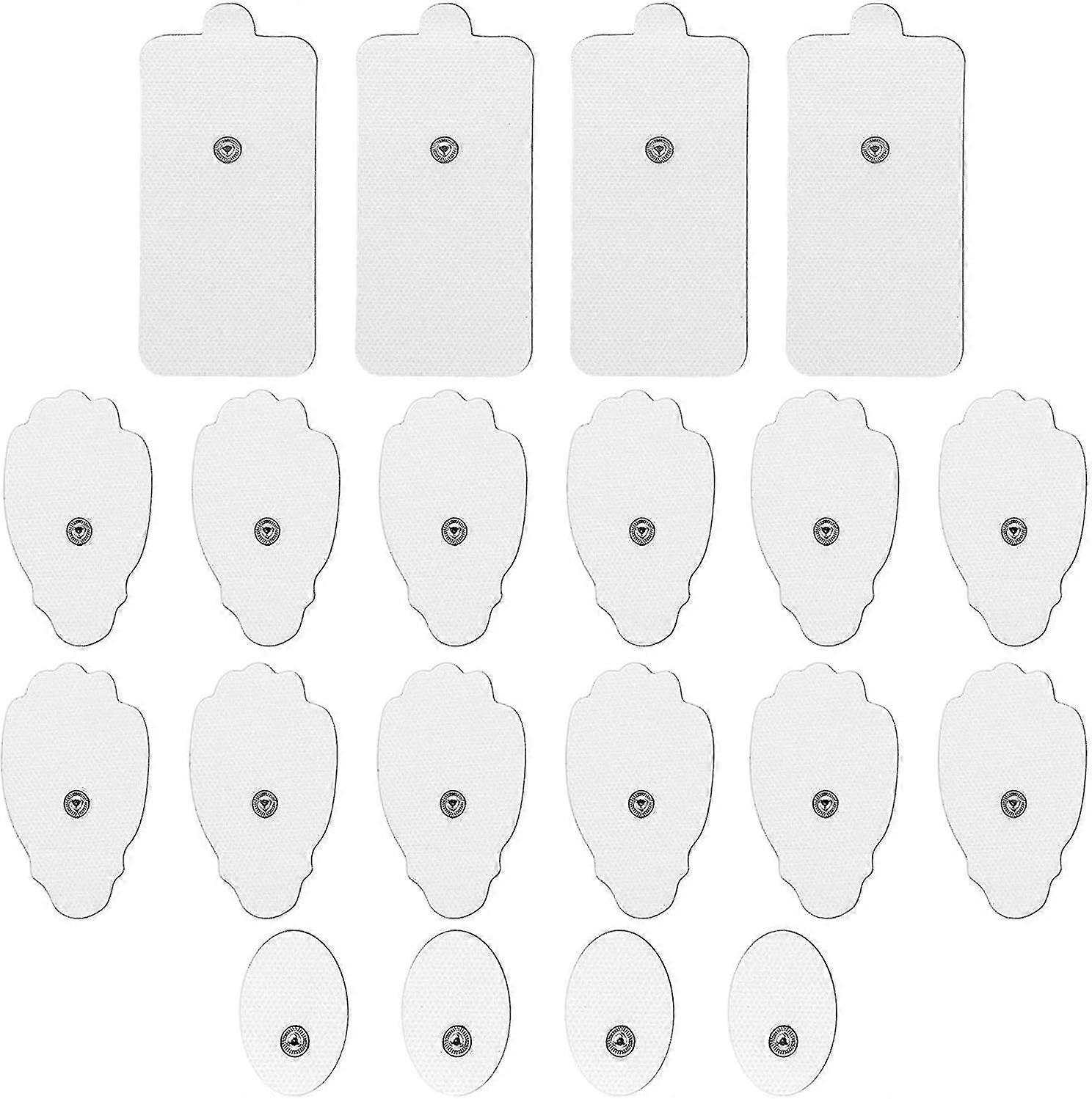 20 Pieces Tens Electrodes Pad Replacement Pad For Tens Unit Tens ...