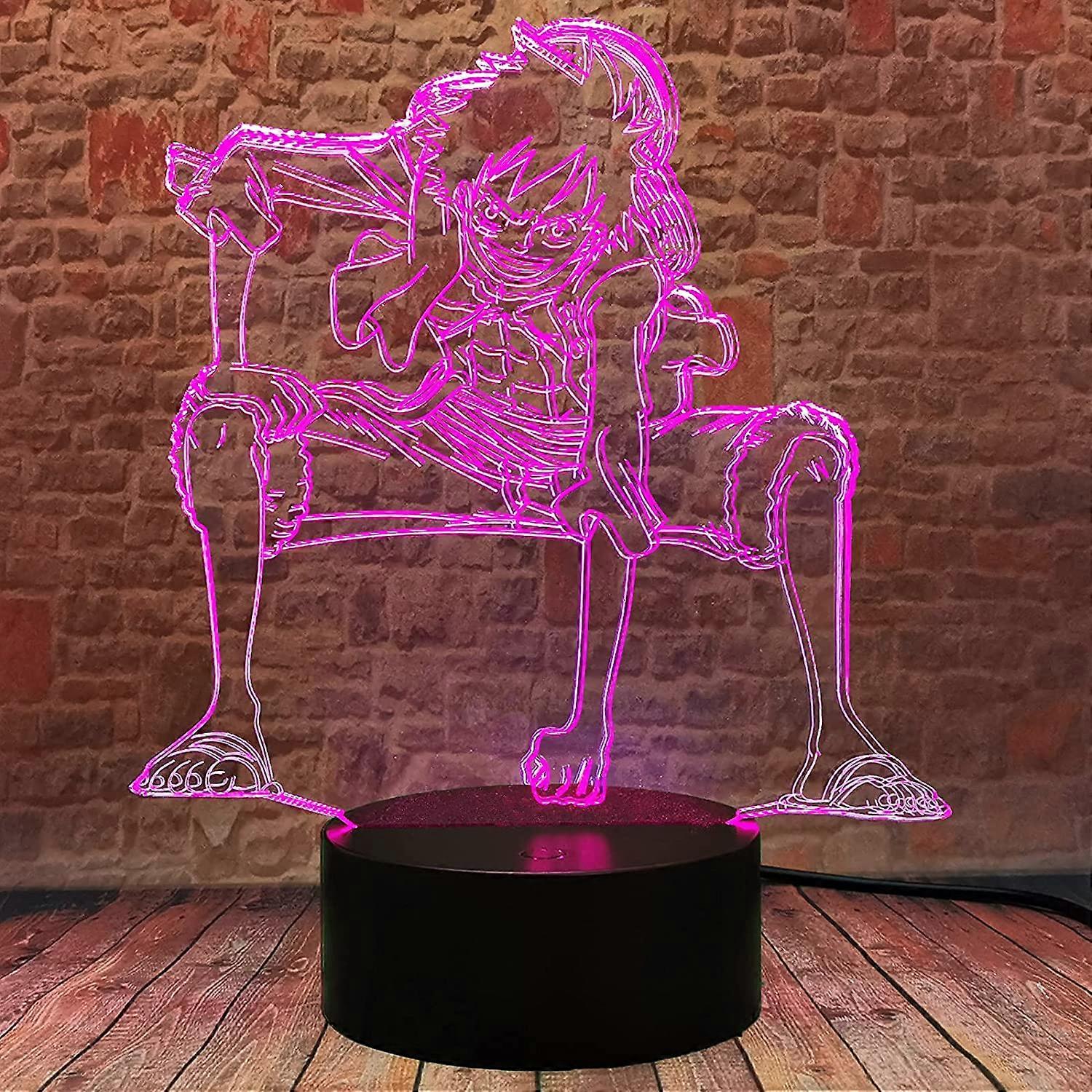 Monkey D. Luffy -Paramount War- Anime Luffy 16 Colors Change USB ...