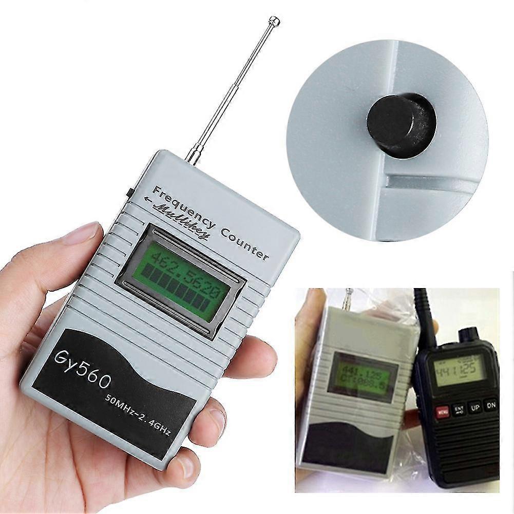 GY560 50Mhz to 2.4Ghz Portable Frequency Counter Two Way Radio ...