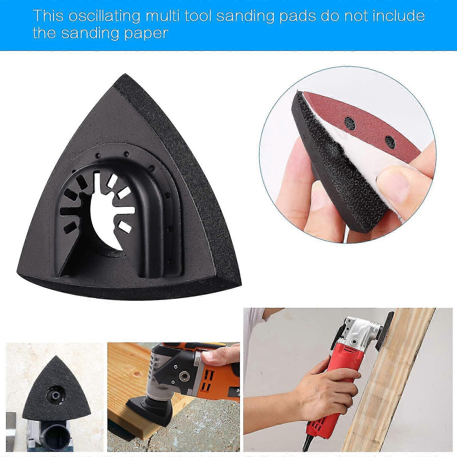 4pcs Sanding Pad 80mm Multi Tool Attachment Pad Accessories, For Worx ...