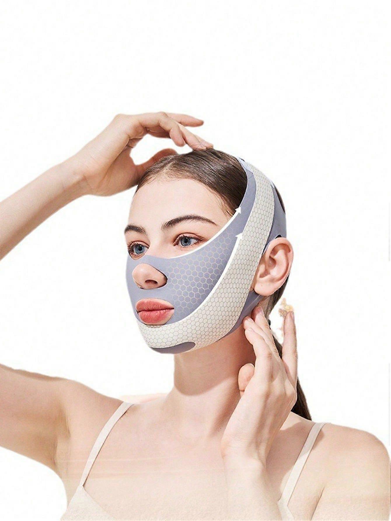 Small V Face Mask Lift Tight Double Chin V Face Bandage Sleep Face Skin ...