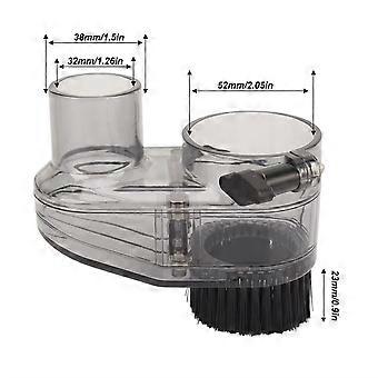 CNC Router Dust Shoe 52mm Diameter Clear CNC Dust Boot with 38mm Hose ...