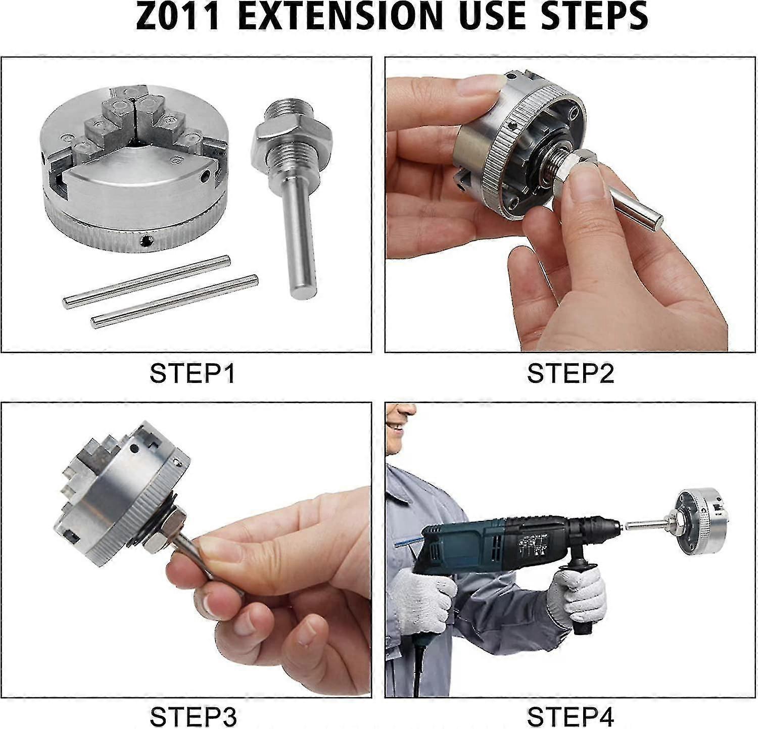 Z011 Connecting Rod, Mini Lathe Chuck Self Centering Lathe Chuck ...