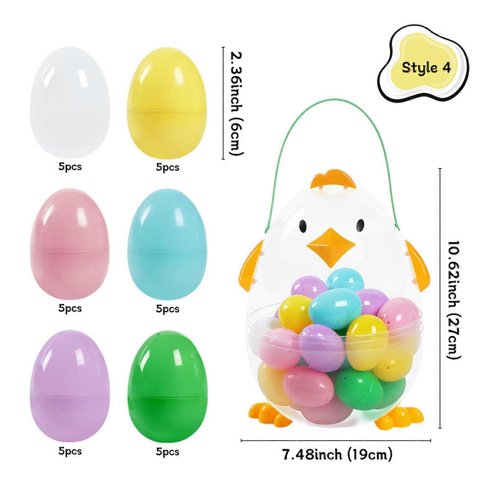 Easters Candy Boxes Colorful Gift Boxes Chicken Snack Box Rabbit Candy ...