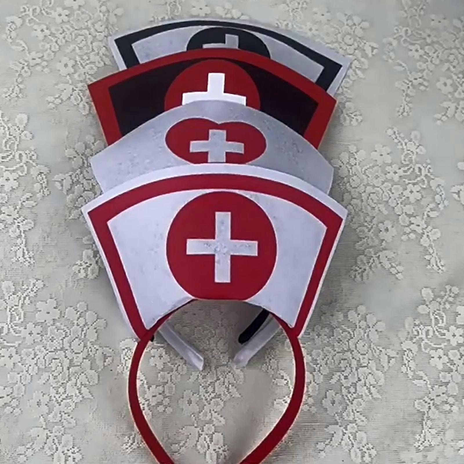 Crosses Nurse Hat Styles Headbands Lovely Nurse Headpiece Durability ...