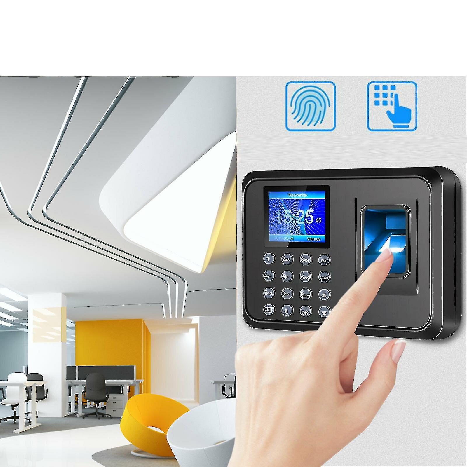Fingerprint Checking-in Attendance Machine Icd Employee Time Clock ...