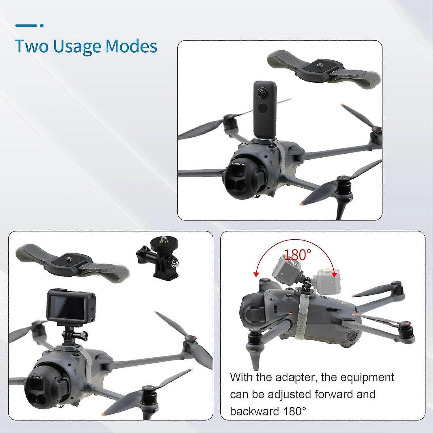 Drone Camera Mount with Universal 1/4 Inch Adapter for DJI Mavic 4 Pro ...