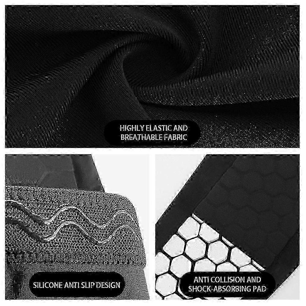 Ski Shin Guards Adults Calf Compression Sleeve Pad Pro Sports Training ...