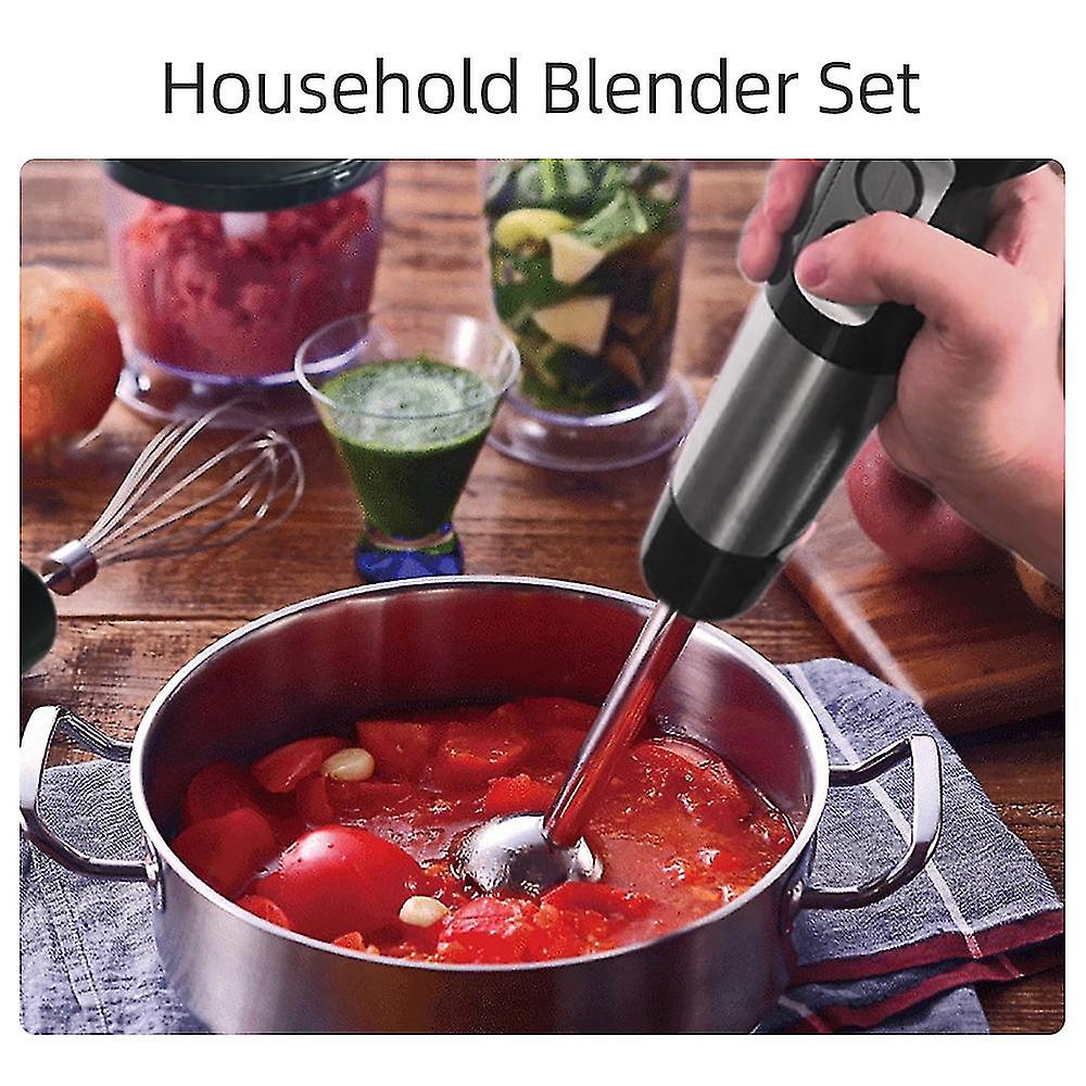 Blender Five Pieces Home 600w Big Power Cooking Machine Handheld Whisk ...