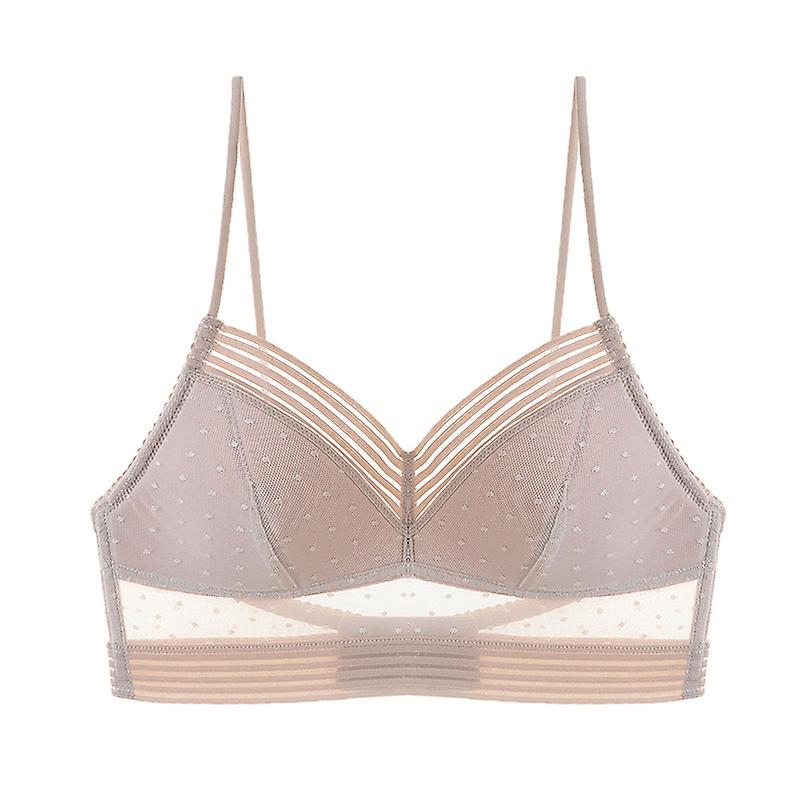 U Shaped Low Back Wireless Invisible Lifting Lace Bra | Fruugo UK