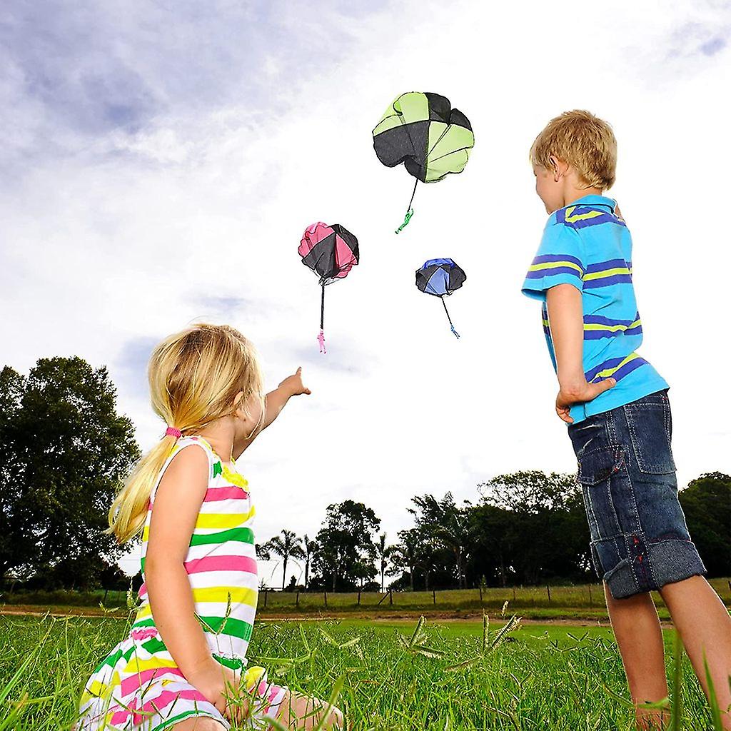 6-piece Set Of Parachute Toys, Hand Thrown Parachute Flying Toys ...