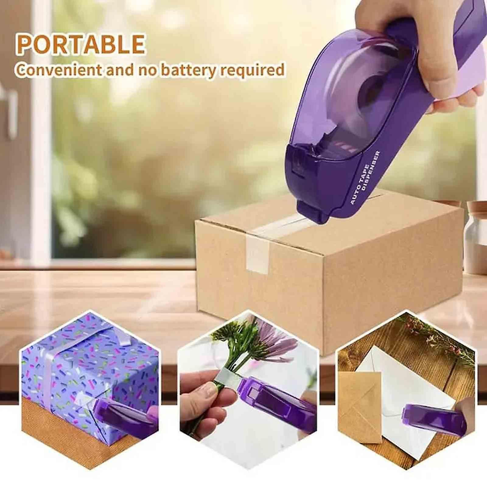Automatic Tape Dispenser Hand-held One Press Cutter For Gift Wrapping ...