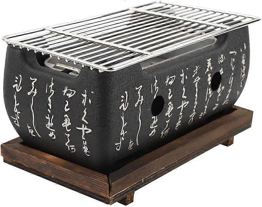 Charcoal Barbecue, Rectangular Oven Japanese Cooking Table Charcoal ...