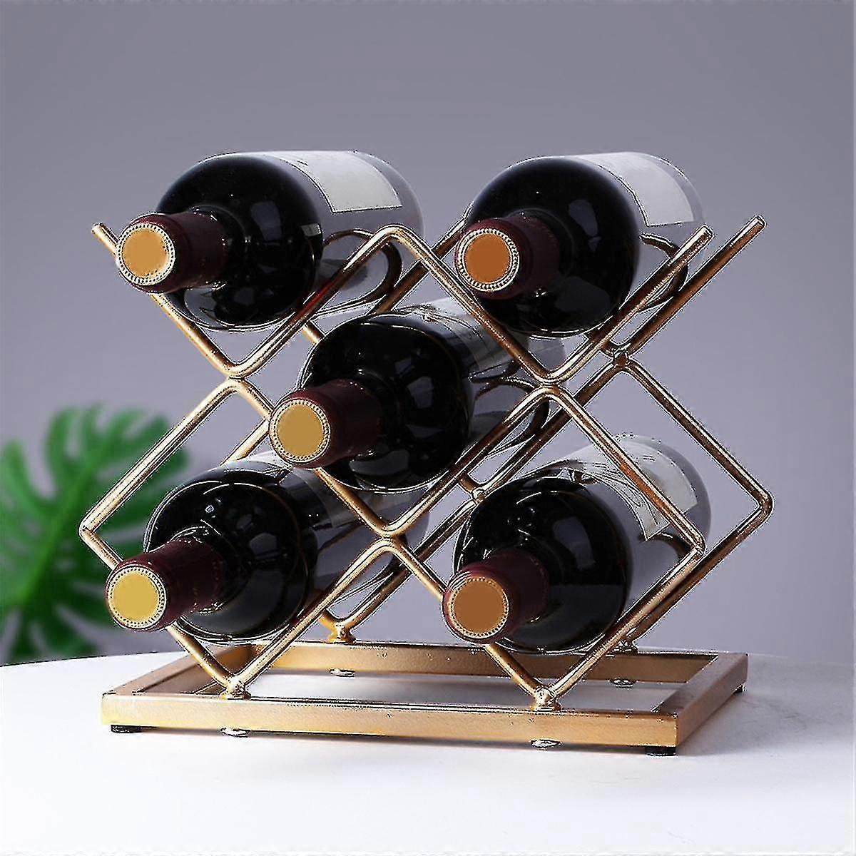 Countertop Wine Rack Freestanding Small Wine Rack Desktop Wine Rack ...