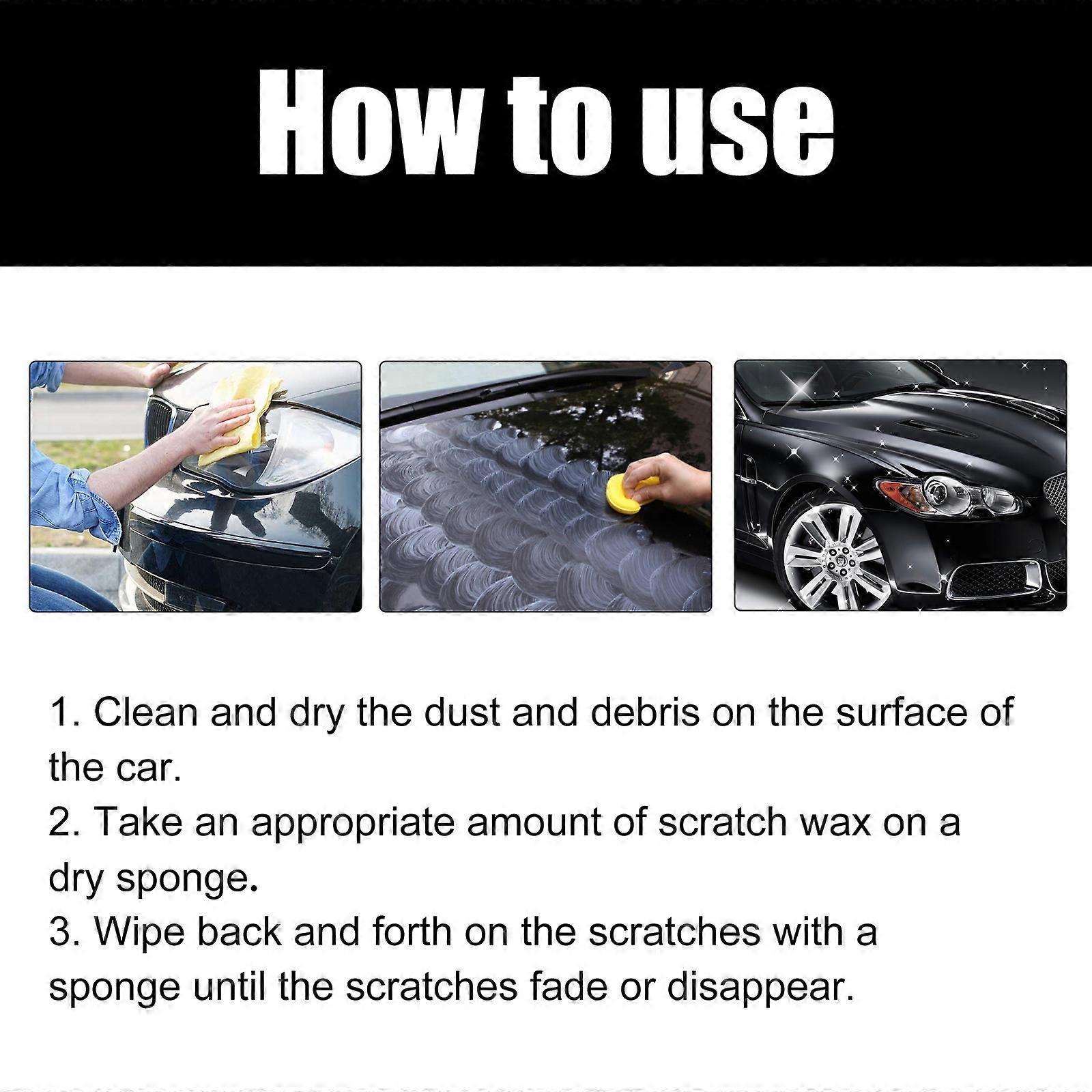 Rayhong Scratch Removal Wax, Car Paint Protective Polishing Remove Marks Maintenance Paint ...