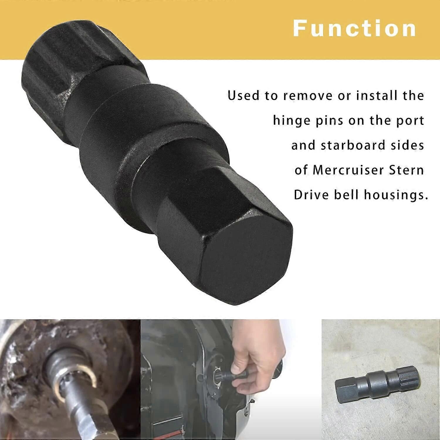 ANX 91-12037 Shift Cable Tool and 18-9861 Hinge Pin Tool for Mercruiser ...