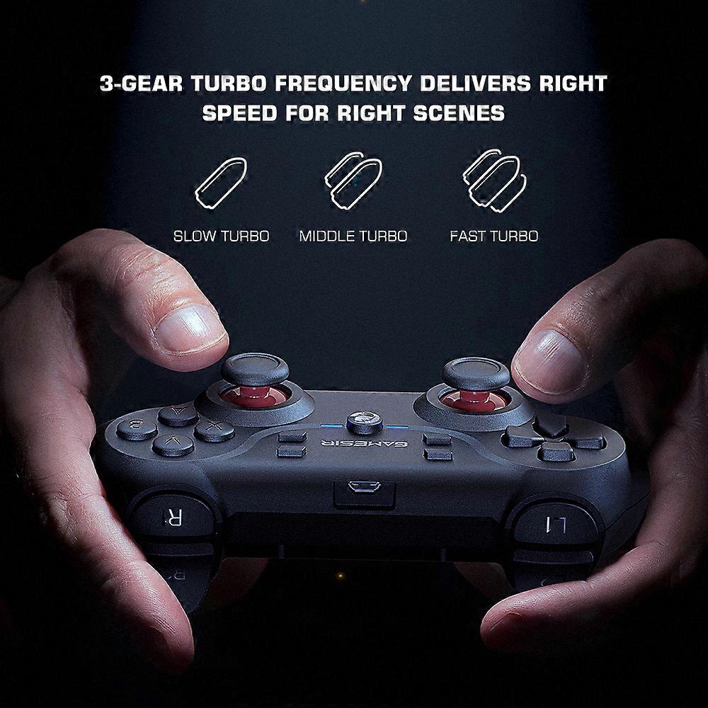 GameSir T3 Wireless Gamepad Gaming Controller PC Joystick for Android TV Box Desktop Computer ...