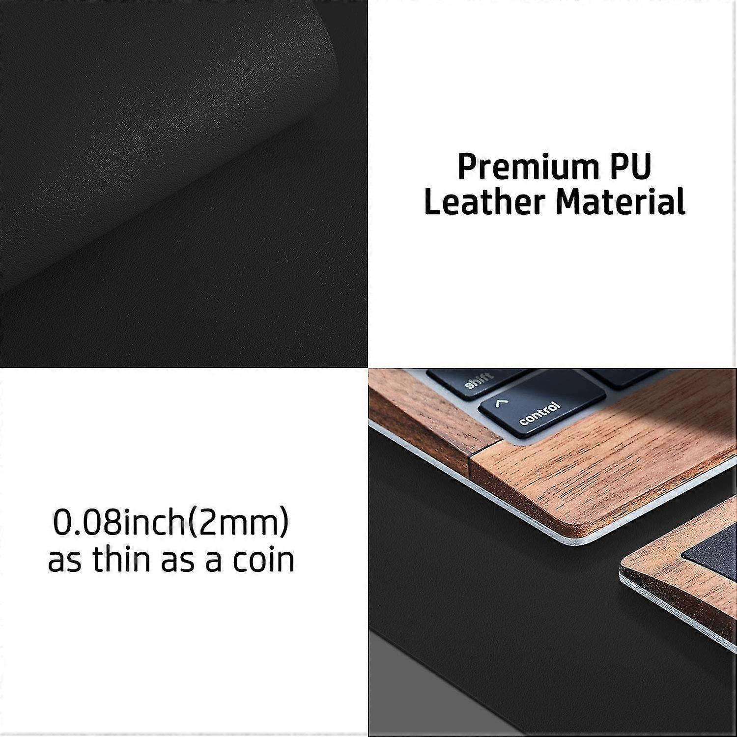 Leather Desk Pad Protector,mouse Pad,office Desk Mat, Non-slip Pu ...