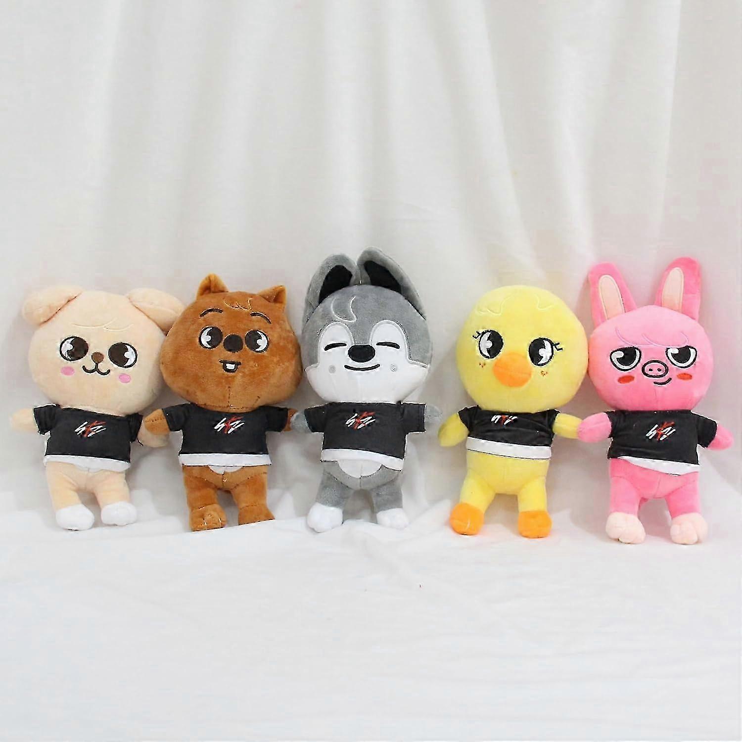 8 PCS Skzoo Plushies Stray Kids Plush Toys Set 8 Inches Cute Stuffed ...