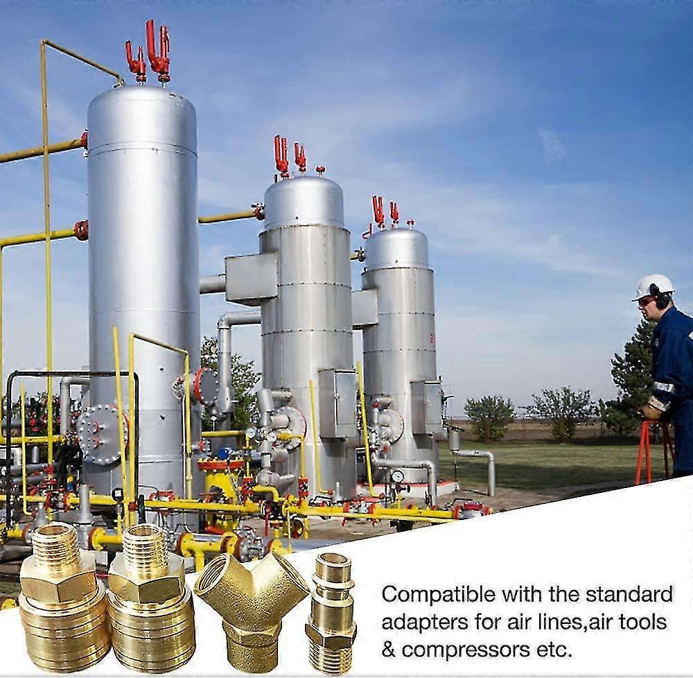 Compressed Air Distributor, Quick Connect Distributor For 1/4 Air Hose ...